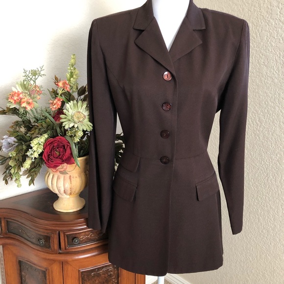 Dani Max | Jackets & Coats | Vintage Lois Snyder Dani Max Fitted Blazer ...